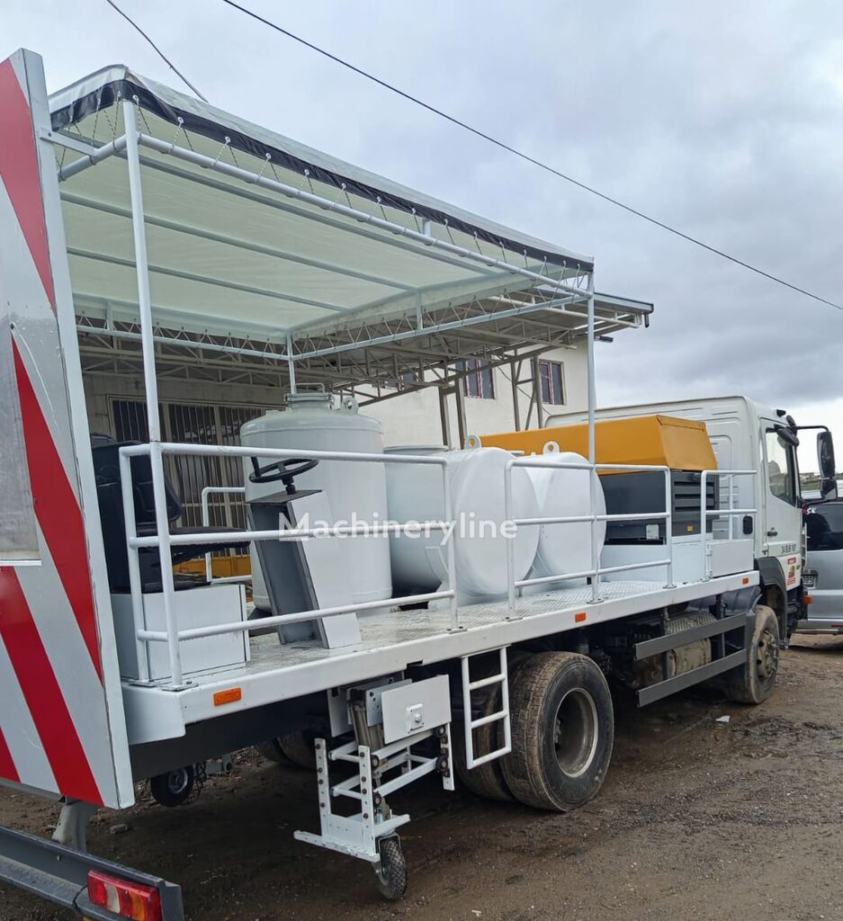 Road marking machine, cold paint machine and glass powder mašina za obeležavanje puteva