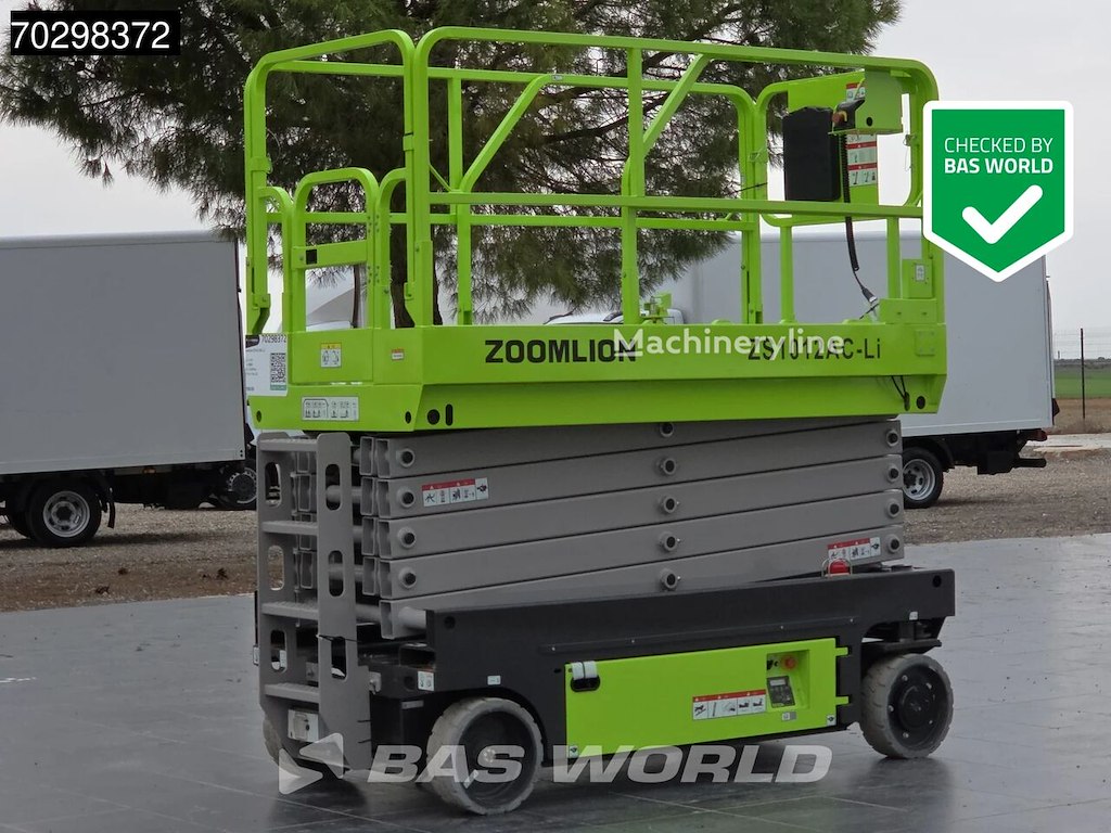 Nova Zoomlion ZS1012AC-Li 10 M - Garantía de fábrica - Certificado CE makazasta platforma