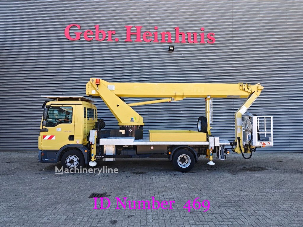 MAN TGL 8.180 4x2 Palfinger WT 300 auto dizalica s korpom