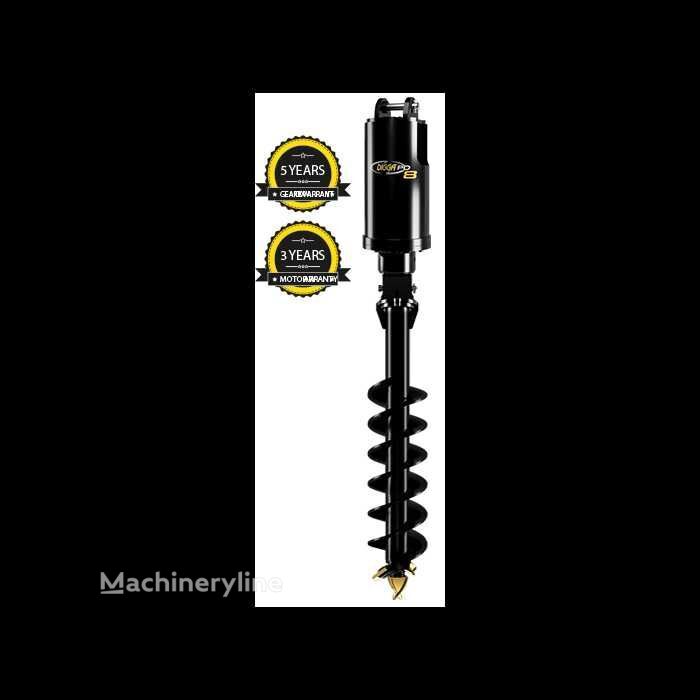 5 greutate 120–150 kg compatibil buldoexcavator 4–10 tone JCB 3C burgija za zemlju