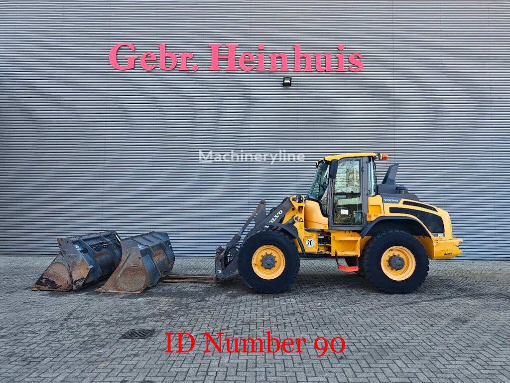 Volvo L45H Forks + 2 Buckets German Machine! prednji utovarivač