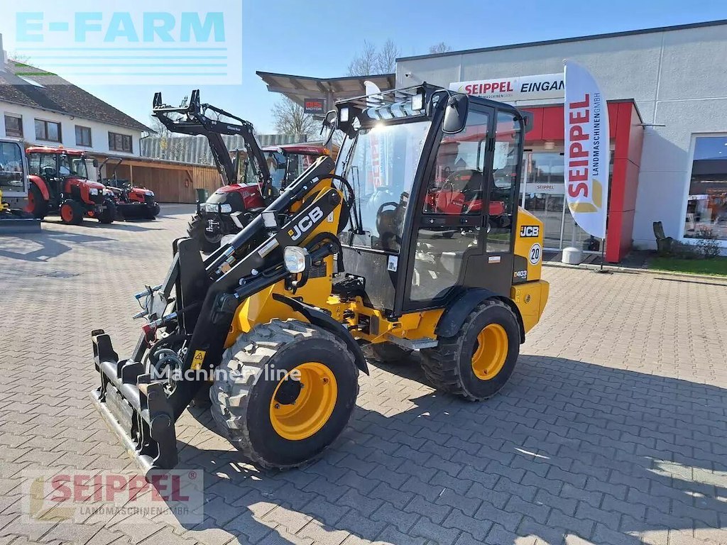 JCB 403 plus cab euro demo multifunkcionalni utovarivač