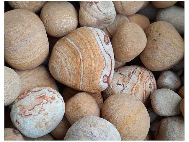 Dekorativni kamen 3-6cm Oblutak 25kg