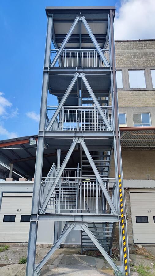 2014 Scala Industriale Antincendio 3P - Industrial Fire Escape L skladišna merdevina