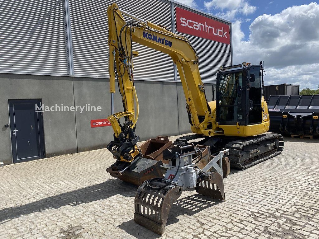 Komatsu PC80MR-5EO mini bager