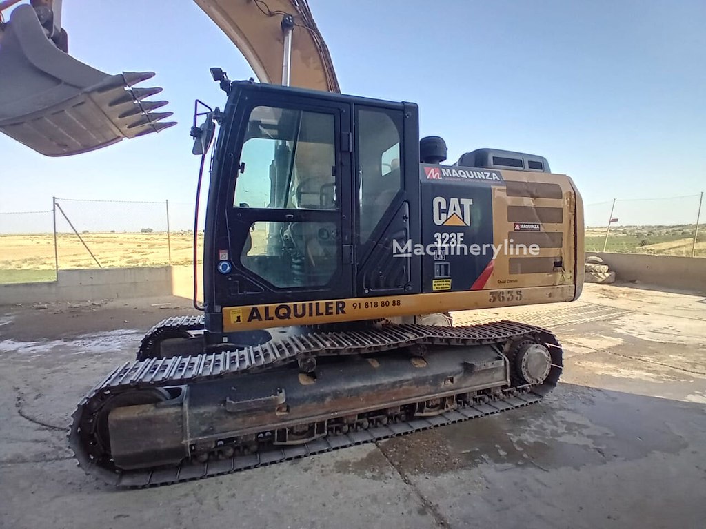 Caterpillar 323FLN IHC bager guseničar
