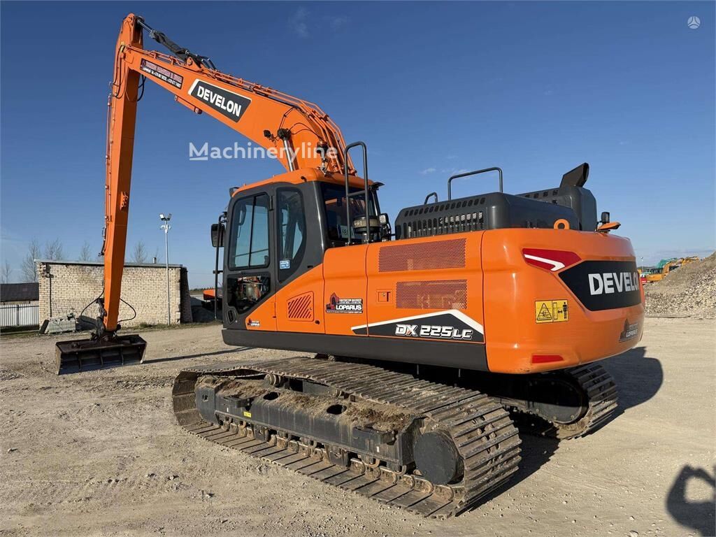 Develon DX 225 LC 800 mm, LONG REACH bager guseničar