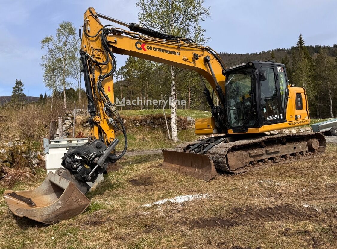 Prodaje se Caterpillar 313 NG Xsite PRO GPS - Tiltrotator - Pusskuffe - Smalskuffe bager guseničar na aukciji