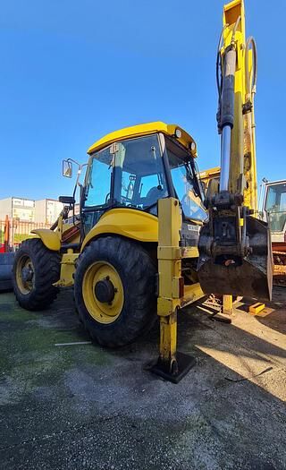 New Holland LB 115 B-4PS 2005 Terna Gommata, bager-utovarivač