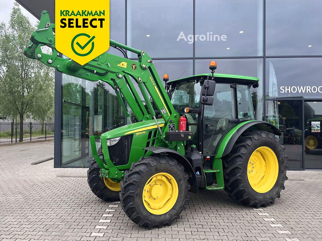 John Deere 5100M traktor točkaš