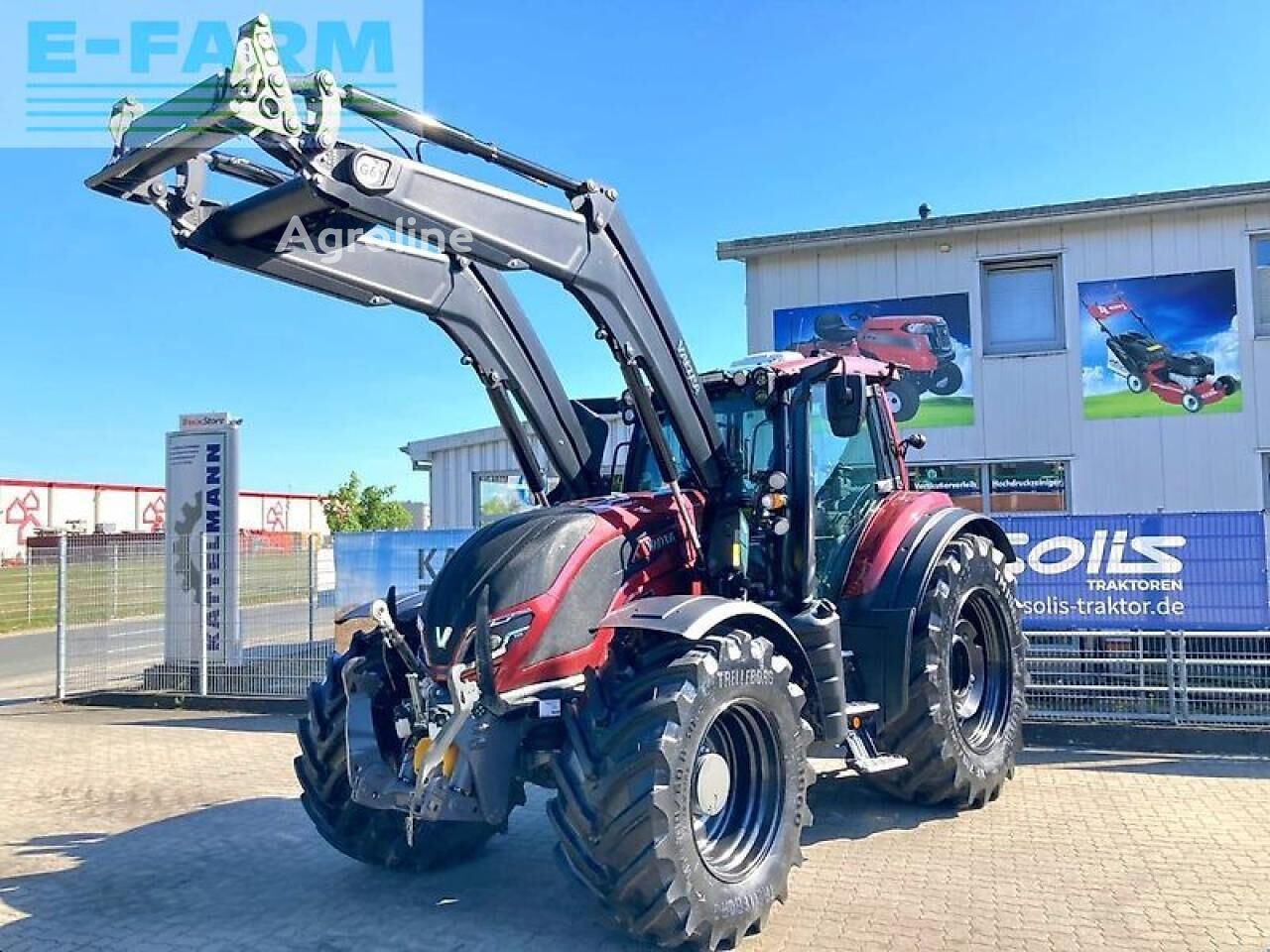 Valtra t175 ev mit rüfa traktor točkaš