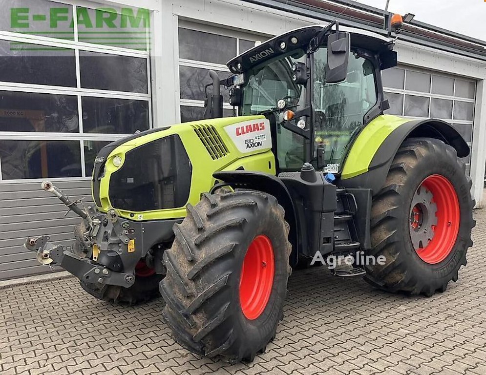 Claas axion 810 cis + cmatic a61 traktor točkaš