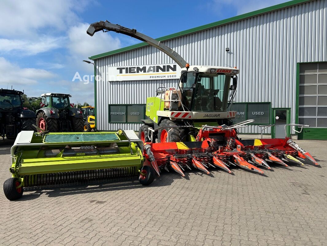 Claas Jaguar 870 mit Kemper 360 und PU krmni kombajn