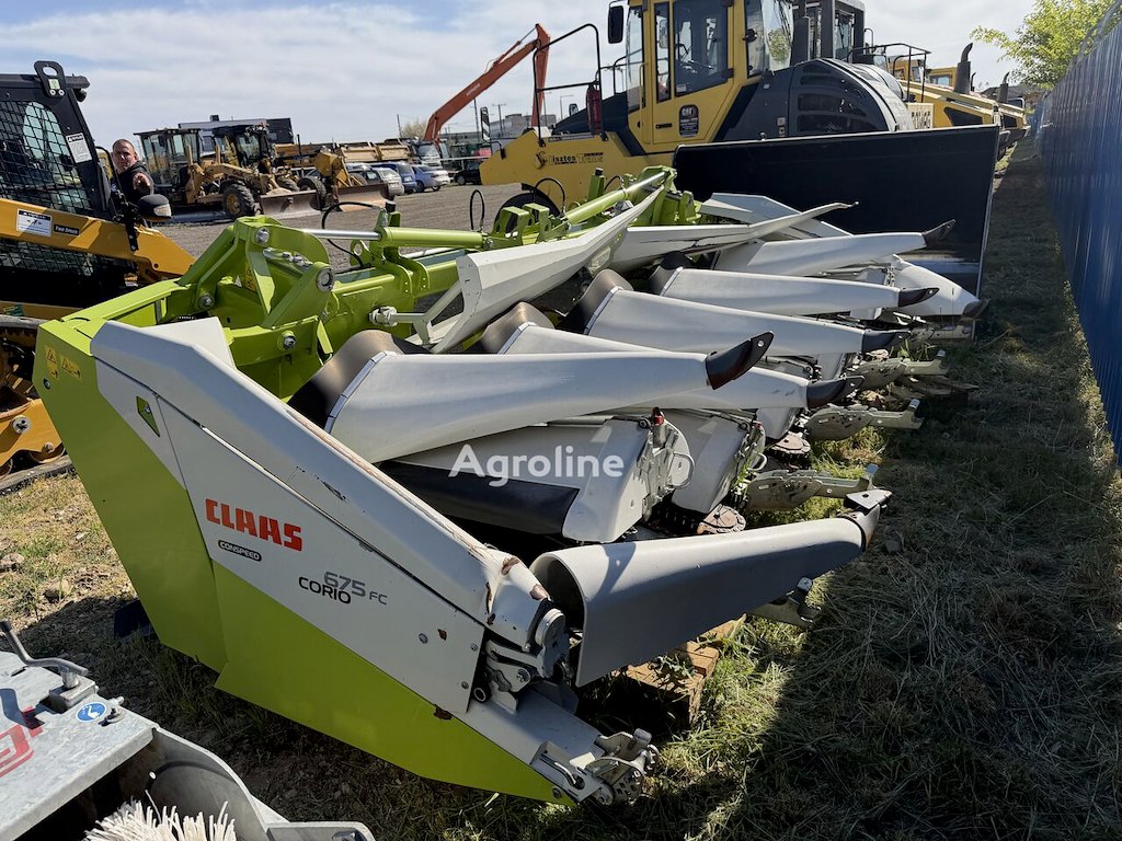 Claas Corio 675FC žetelica za kukuruz