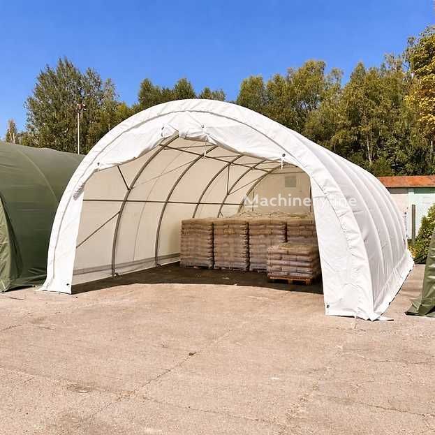 Cort industrial semirotund šatorski hangar
