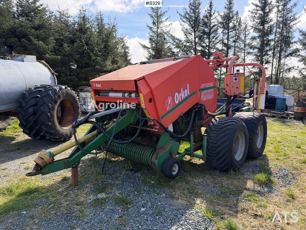 Orkel GP 1250 balirka za okrugle bale