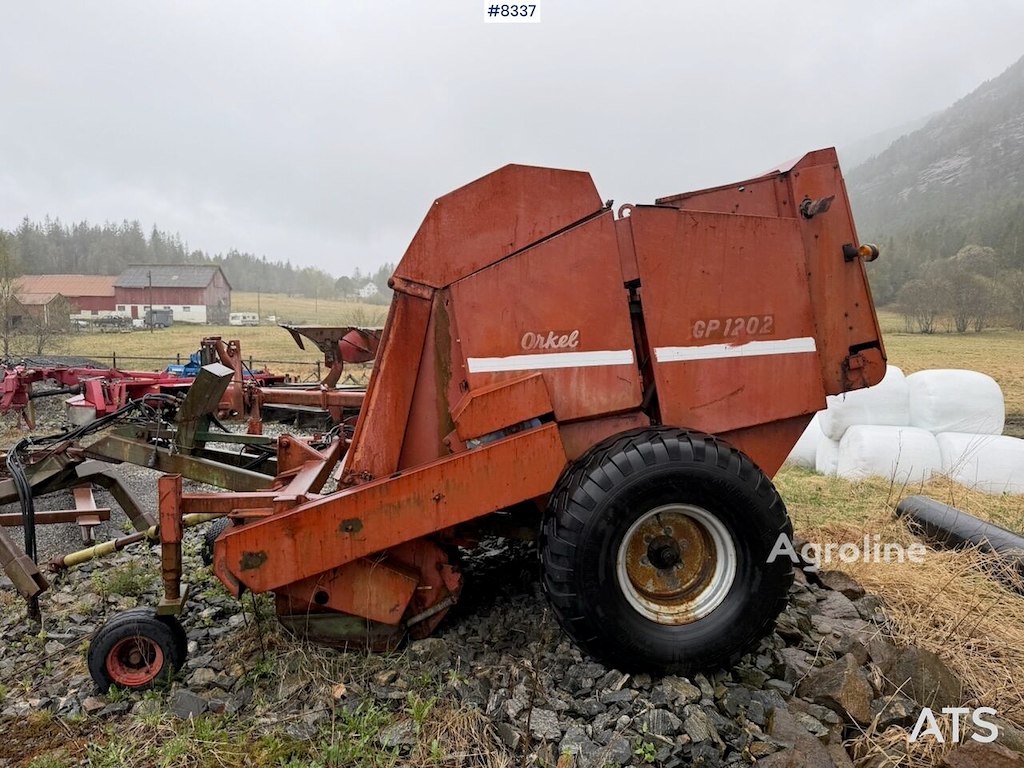 Orkel GP1202 balirka za okrugle bale