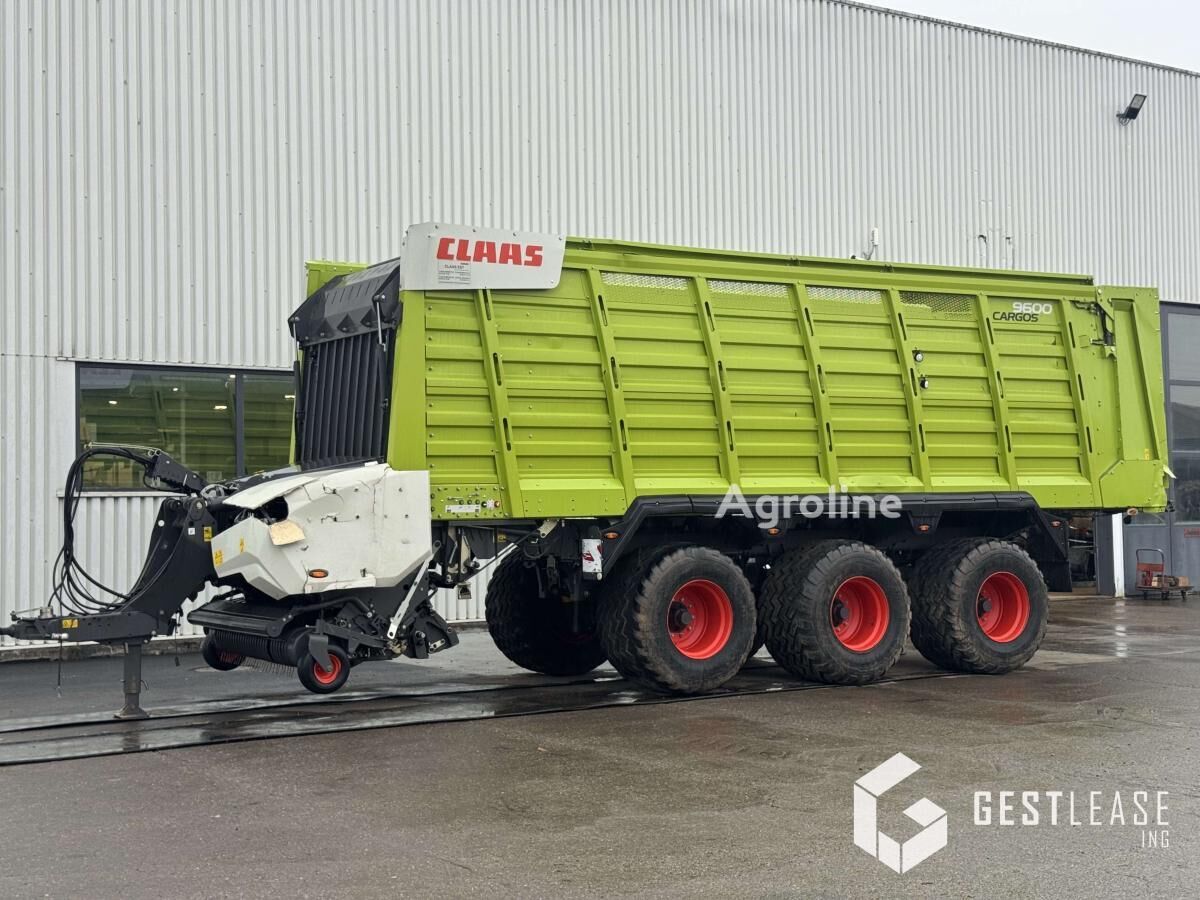 Claas CARGOS 9600 TRIDEM samoutovarna prikolica nakon udesa