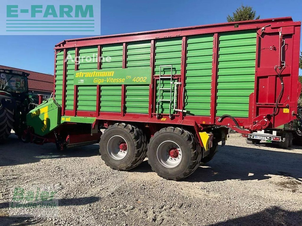 Strautmann giga vitesse cfs 4002 samoutovarna prikolica