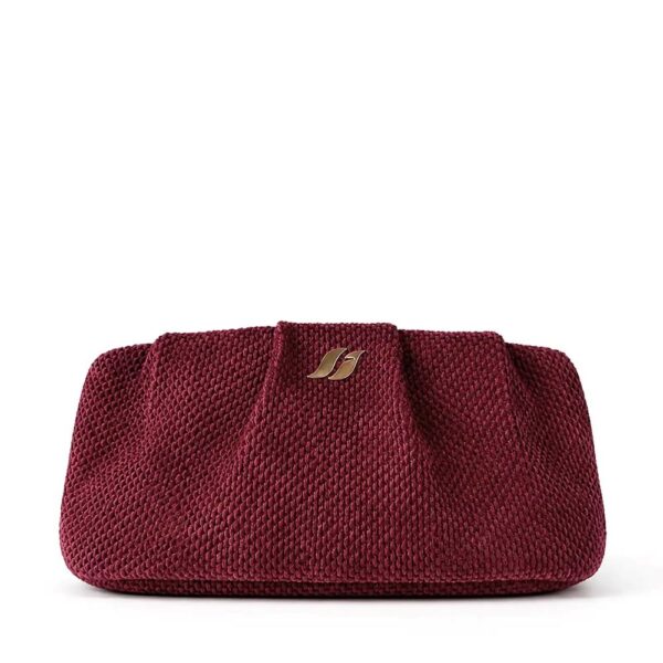 Farmasi Burgundy Velvet Pouch torbica
