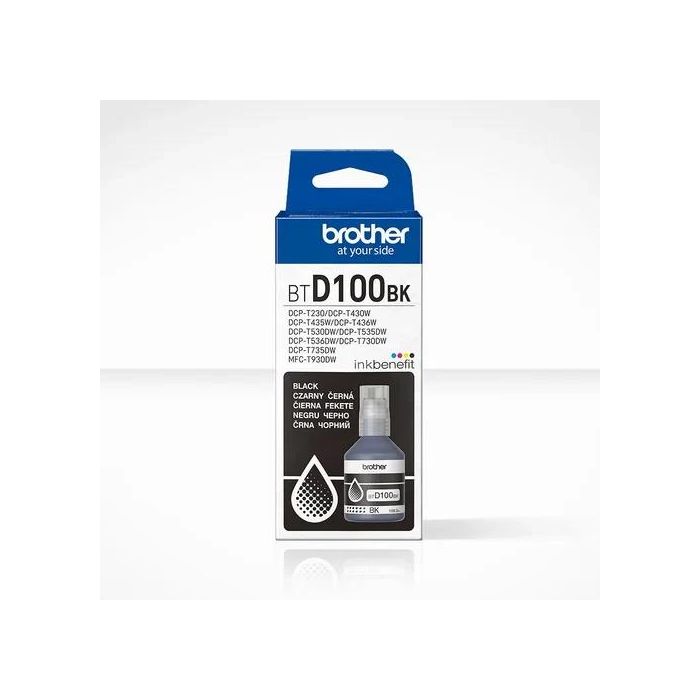 Kertridž Brother BTD100BK Ink bočica Black 7.5K