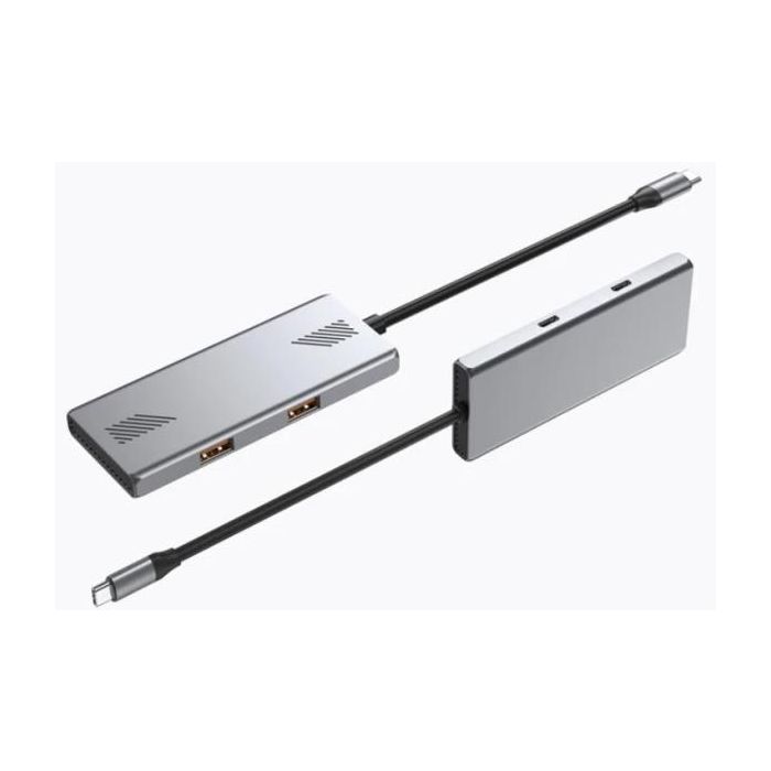 UHB-CM-U310-A2C2-01 Gembird 4-portni A + C USB 3.2 (Gen 2) Type-C hub