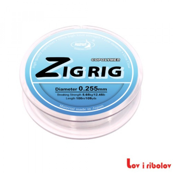 Najlon Katran Zig Rig 0.309mm 100m