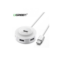 UGREEN USB 2.0 Hub 1/4 1m beli CR106