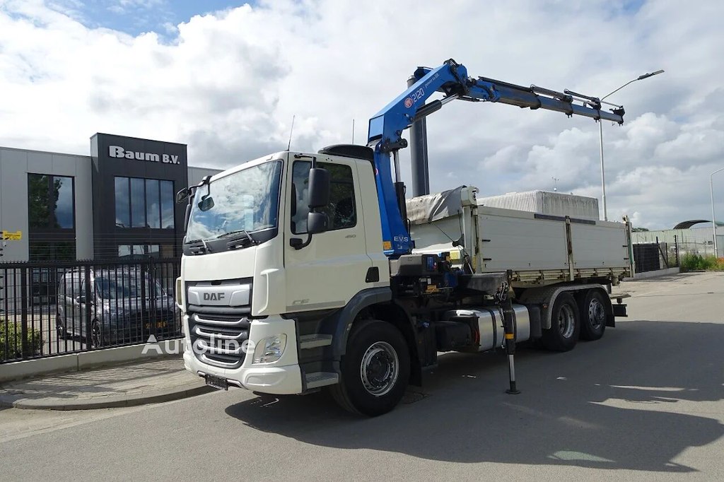 DAF CF 450 6X2 EURO 6 / 3 ZIJDIGE KIPPER / 3 WAY KIPPER / HMF 2120 K kiper
