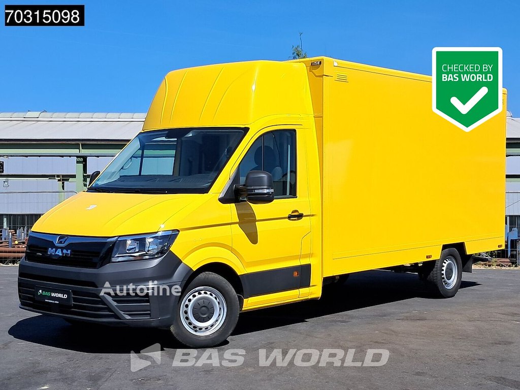 MAN TGE 3.140 433cm Koffer Hintertüren Seitentür Kamera Euro6 Verkau kamion furgon < 3.5t