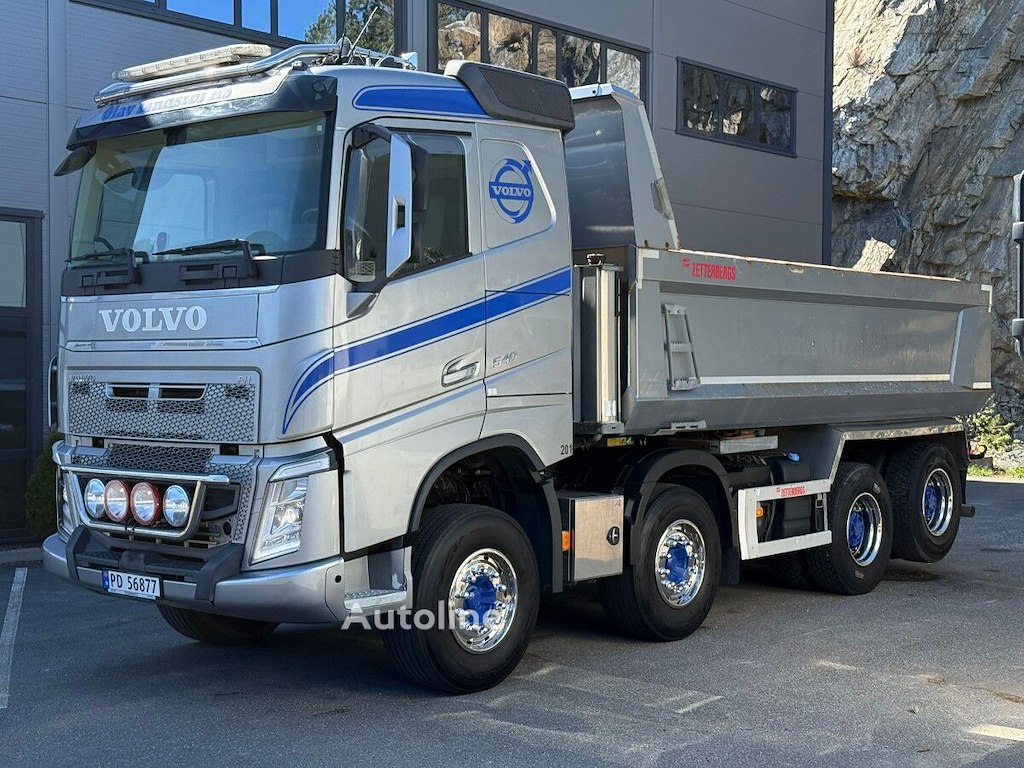 Prodaje se Volvo FH 540 8x4 / Tandemløft / VDS styring / Zetterbergs kiper na aukciji