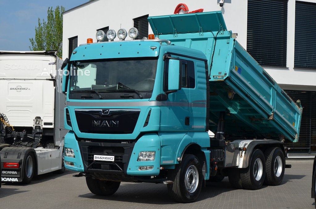 MAN TGX 26.470 / 6x4 / BORDMATIC / 3 STRONY WYWROT / ACC / DE / 4427 kiper