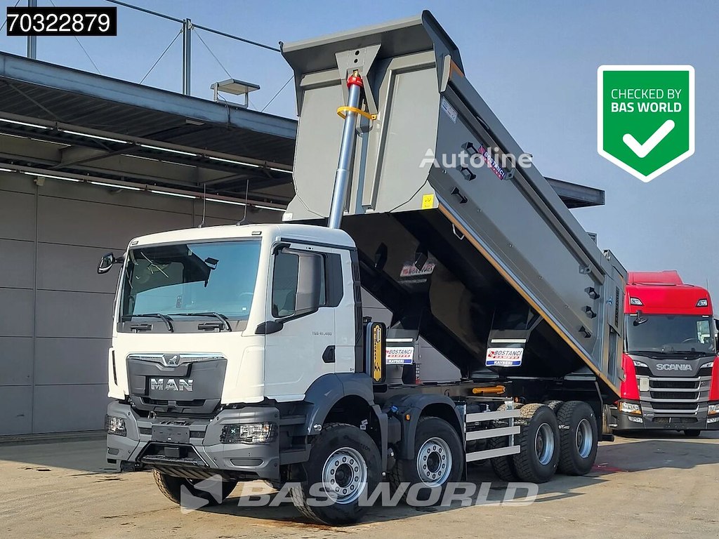 Novi MAN TGS 41.480 8X4 NEW! 26m3 Tipper Full Steel Big-Axle Euro 6 kiper