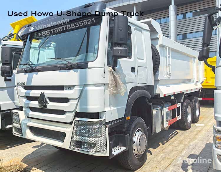 Howo Used Howo U-Shape Dump Truck for Sale kiper