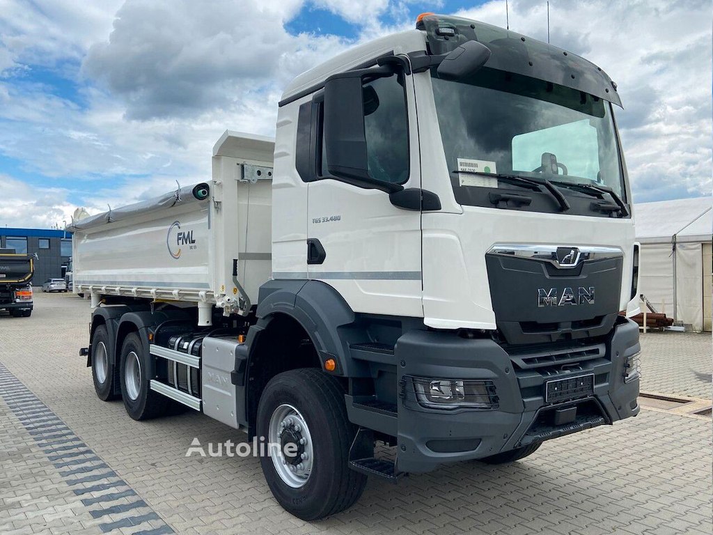 Novi MAN TGS 33.480 6X6 FML DREISEITENKIPPER 2026 kiper