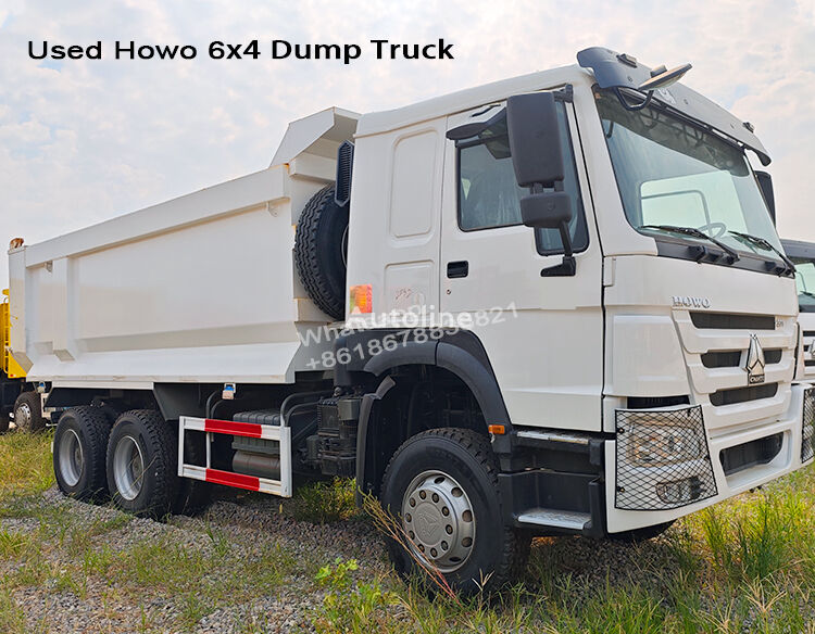 Howo 6x4 Used Howo 371 Dump Truck for Sale in Cameroon kiper