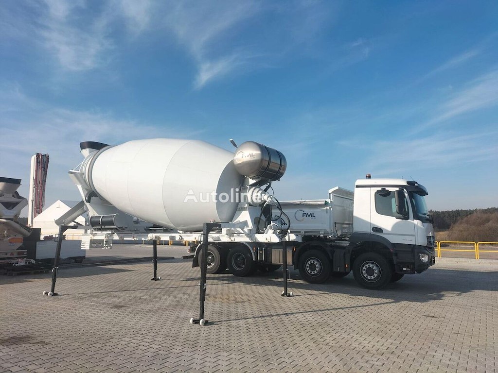 Novi Mercedes-Benz AROCS 4146 8x4 FML DREISEITENKIPPER + FML 10 M3 kiper