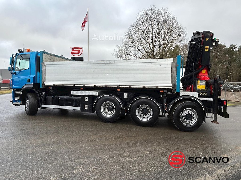 DAF CF 530 FAW - Palfinger PK26002 kamion s ravnom platformom