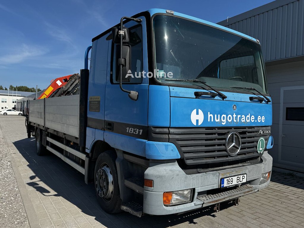 Mercedes-Benz Actros 1831 kamion s ravnom platformom