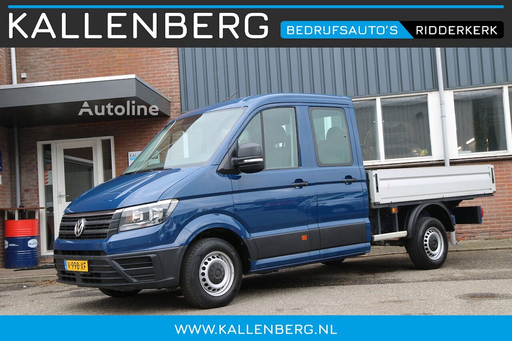 Volkswagen Crafter 35 2.0 TDI H2 DC / Pick up / open laadbak / 5 pers / Tre laki furgon