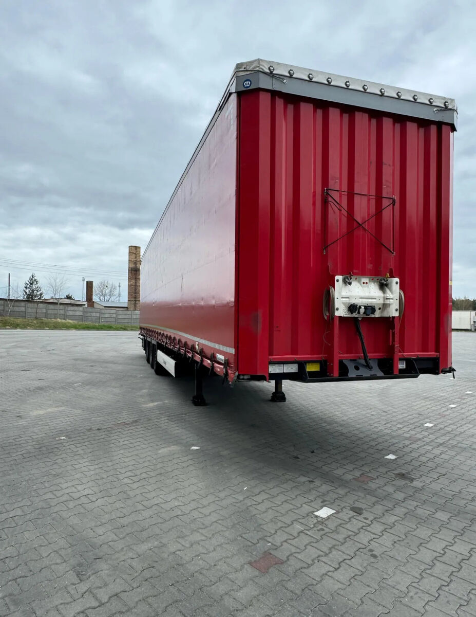 Krone SD / Mega / curtain-side semi-trailer poluprikolica sa kliznom ceradom