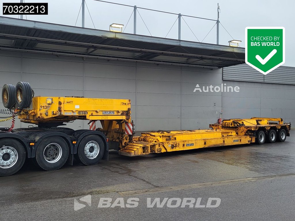 Goldhofer STZ-VKL-3-35/80A Extendable Gooseneck poluprikolica sa niskom platformom