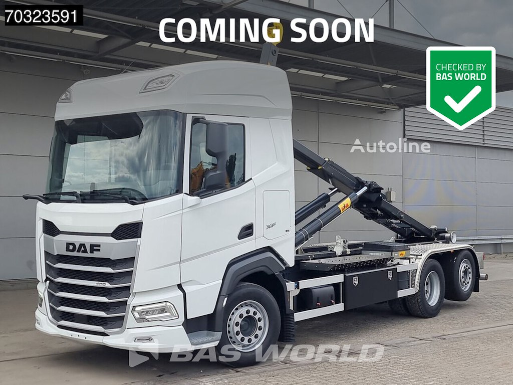 Novi DAF XF 480 6X2 COMING SOON! NEW HYVA 26-60S Lift+Steering axle Stand kamion rol kiper