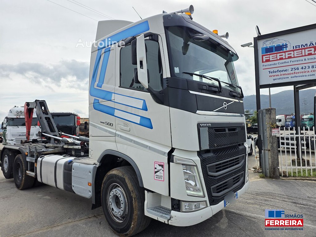 Volvo FH 500 6x2 amplirroll 2018 retarder kamion rol kiper