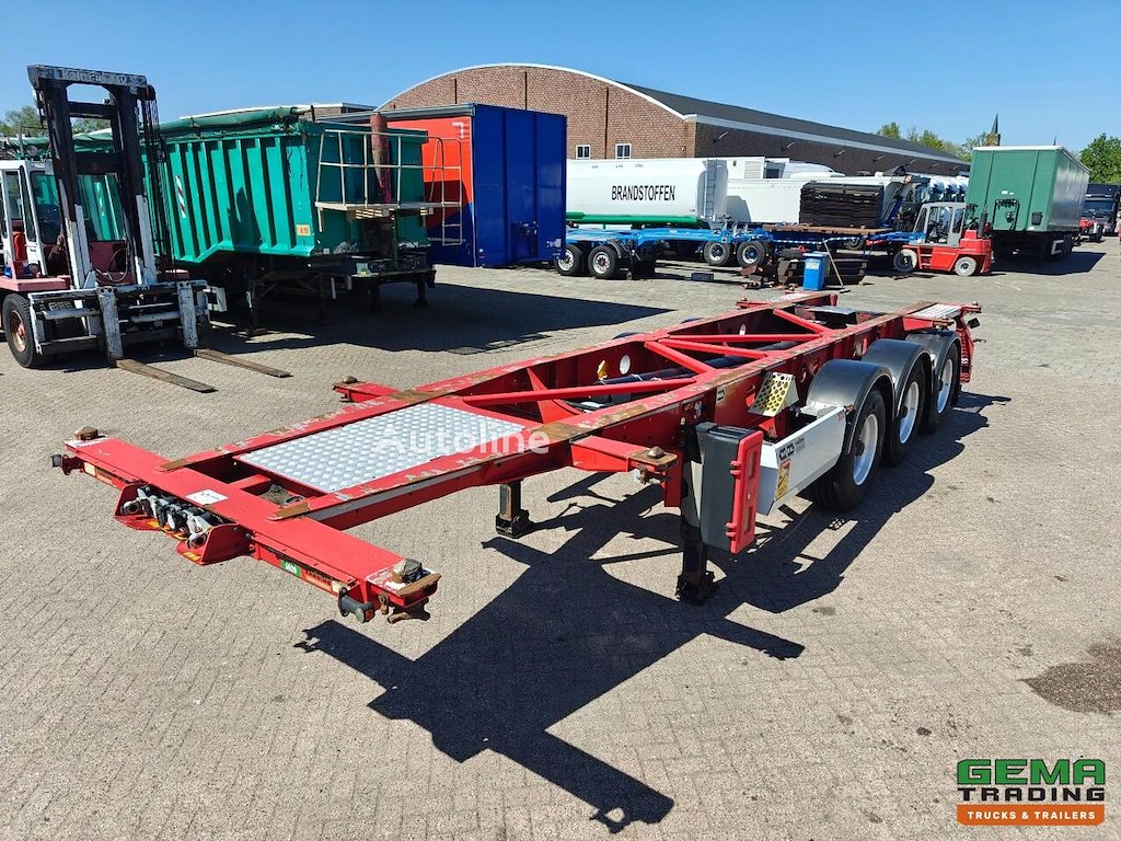 Van Hool A3C002 20 30FT TANK/SWAP - 3620KG - ADR - BPW Assen Disc - Alcoa poluprikolica za prevoz kontejnera