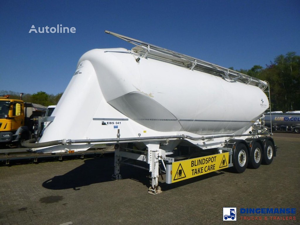 Tank GS Powder alu 40 m3 / 1 comp cisterna za prevoz cementa