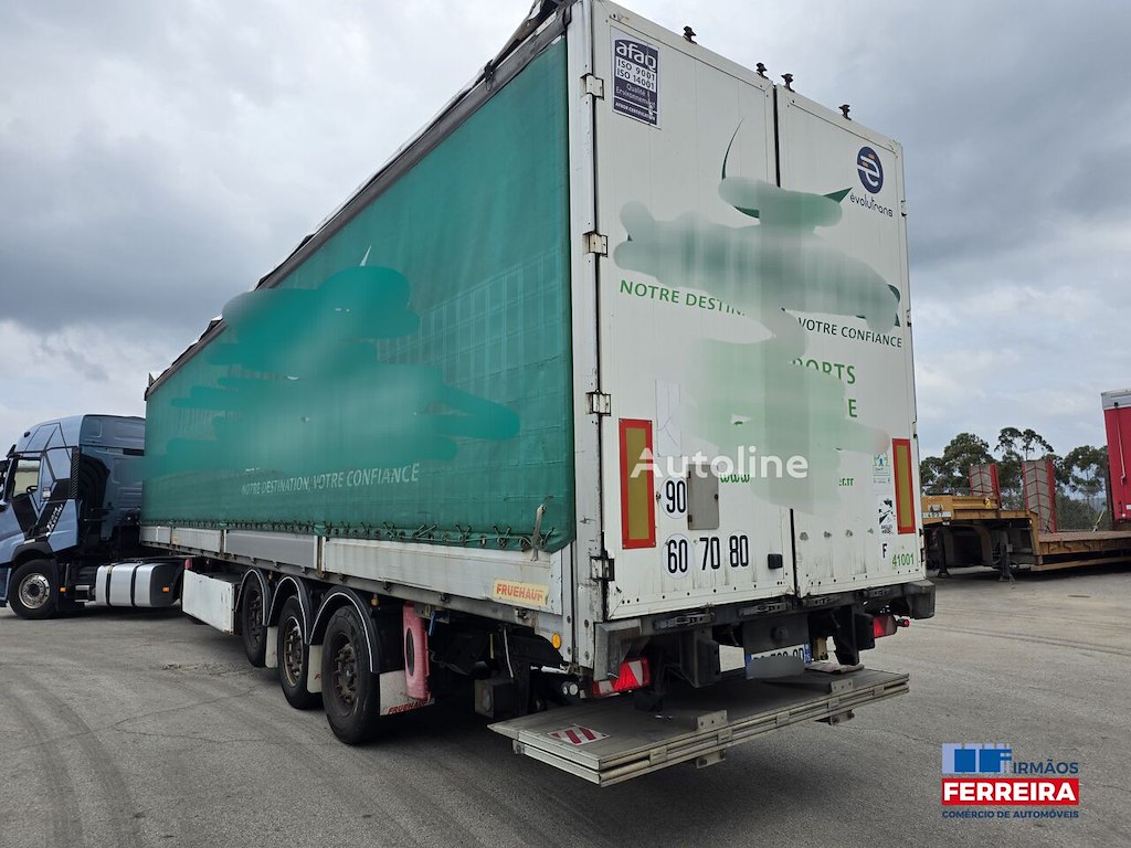 Fruehauf TX34 poluprikolica s ceradom