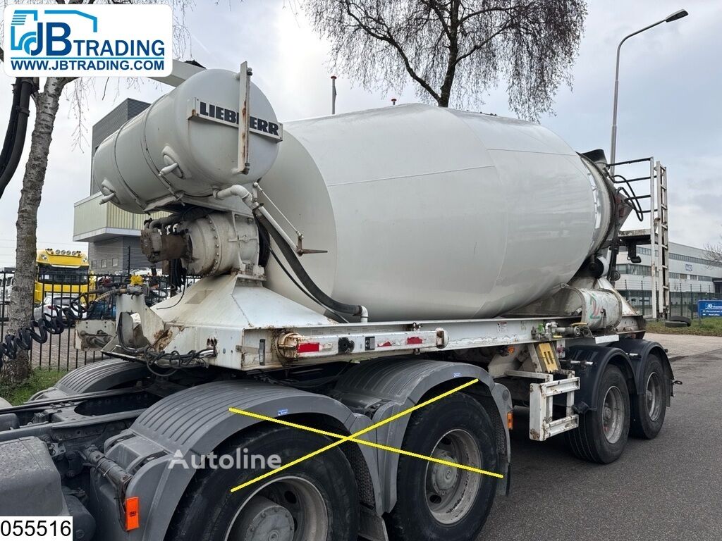Liebherr Betonmixer 10m3 poluprikolica betonska mešalica