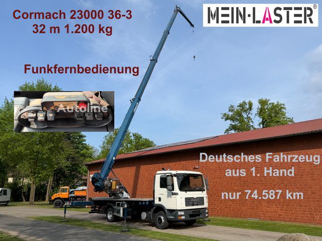 MAN 8.180 kamion platforma