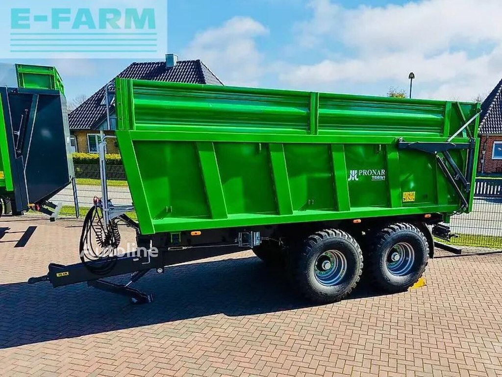 Pronar Pronar t 669/1 hr heck- u. rechtskippung + lenkachse sonderpreis prikolica kiper